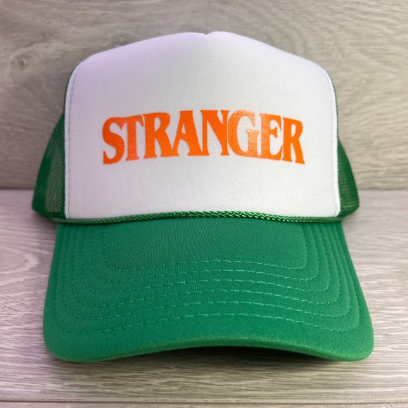OTTO | Accessories | New Vintage Style Stranger Things Green White Trucker Hat Cap Adult S ...